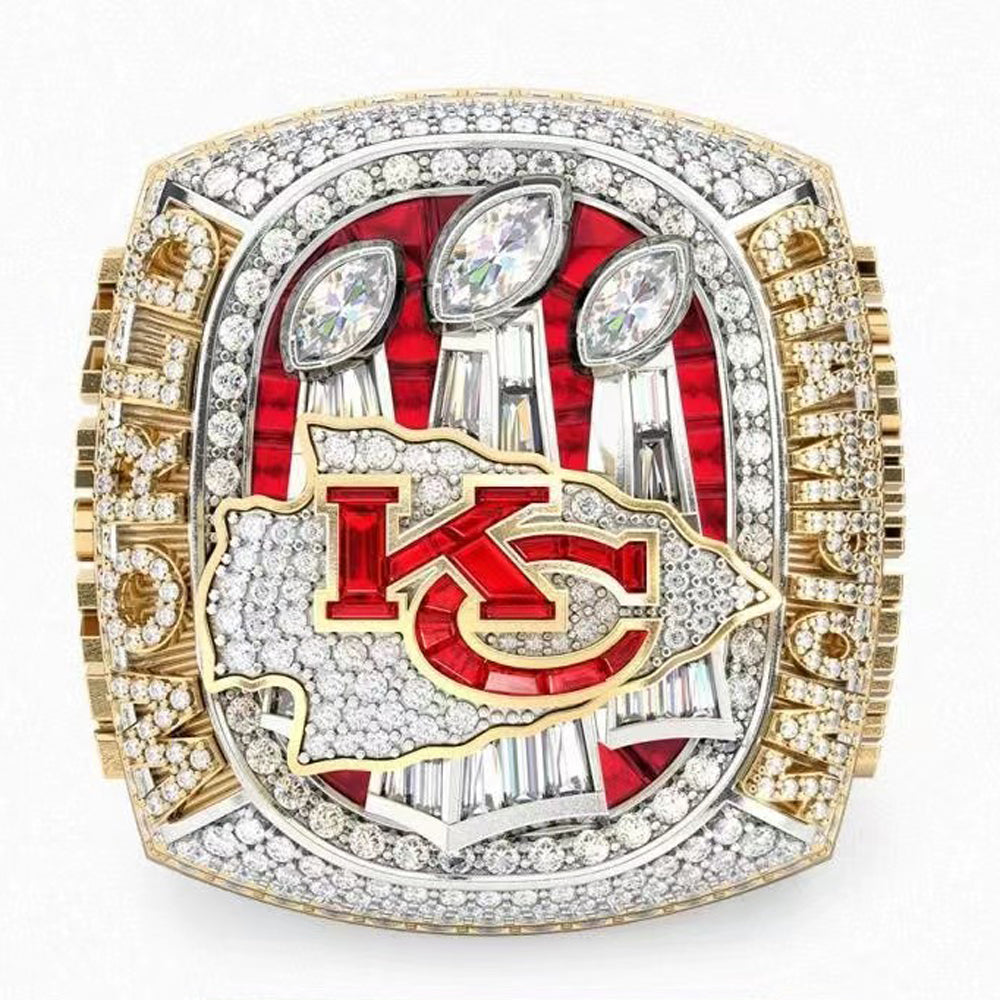 Chiefs unveil Super Bowl LVII championship rings The Kansas City Chief ...