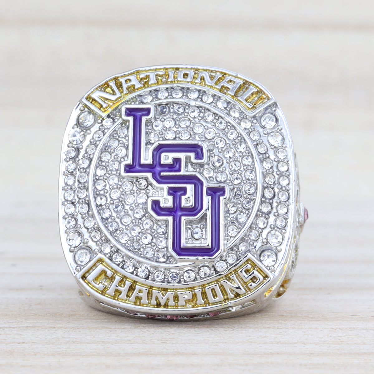 NEW NCAA LSU Reveals the 2023 National Championship Rings size 8-14 ...